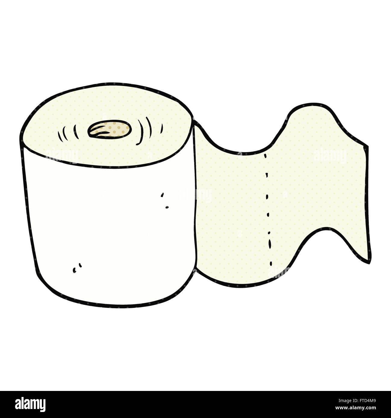 Freehand drawn cartoon roll Cut Out Stock Images & Pictures - Alamy