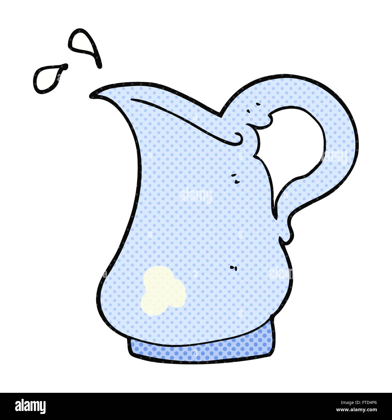 freehand drawn cartoon milk jug Stock Vector Image & Art - Alamy