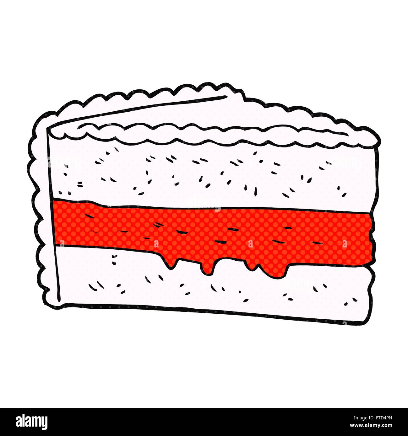 freehand drawn cartoon cake Stock Vector Image & Art - Alamy