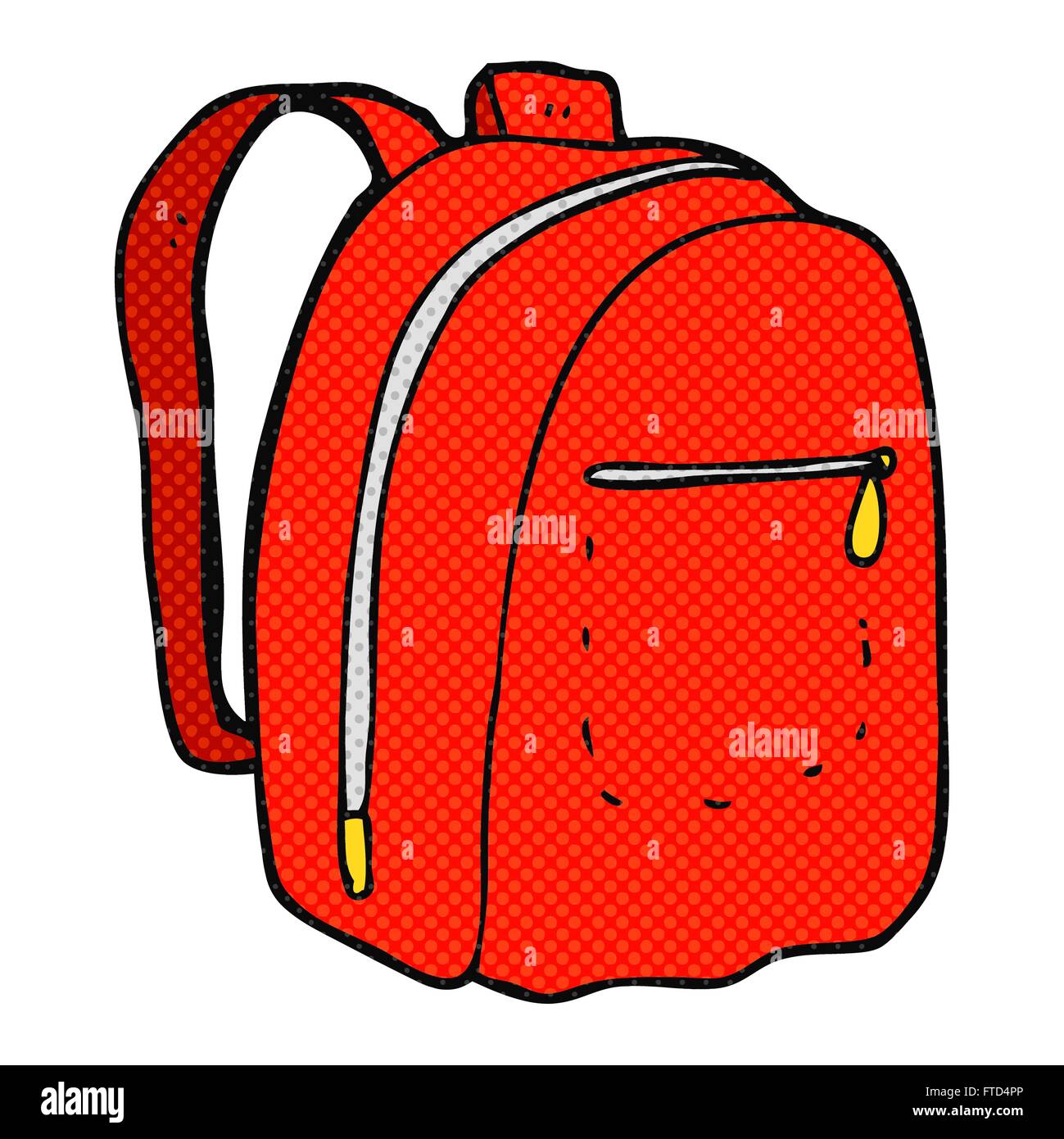 freehand drawn cartoon rucksack Stock Vector Image & Art - Alamy