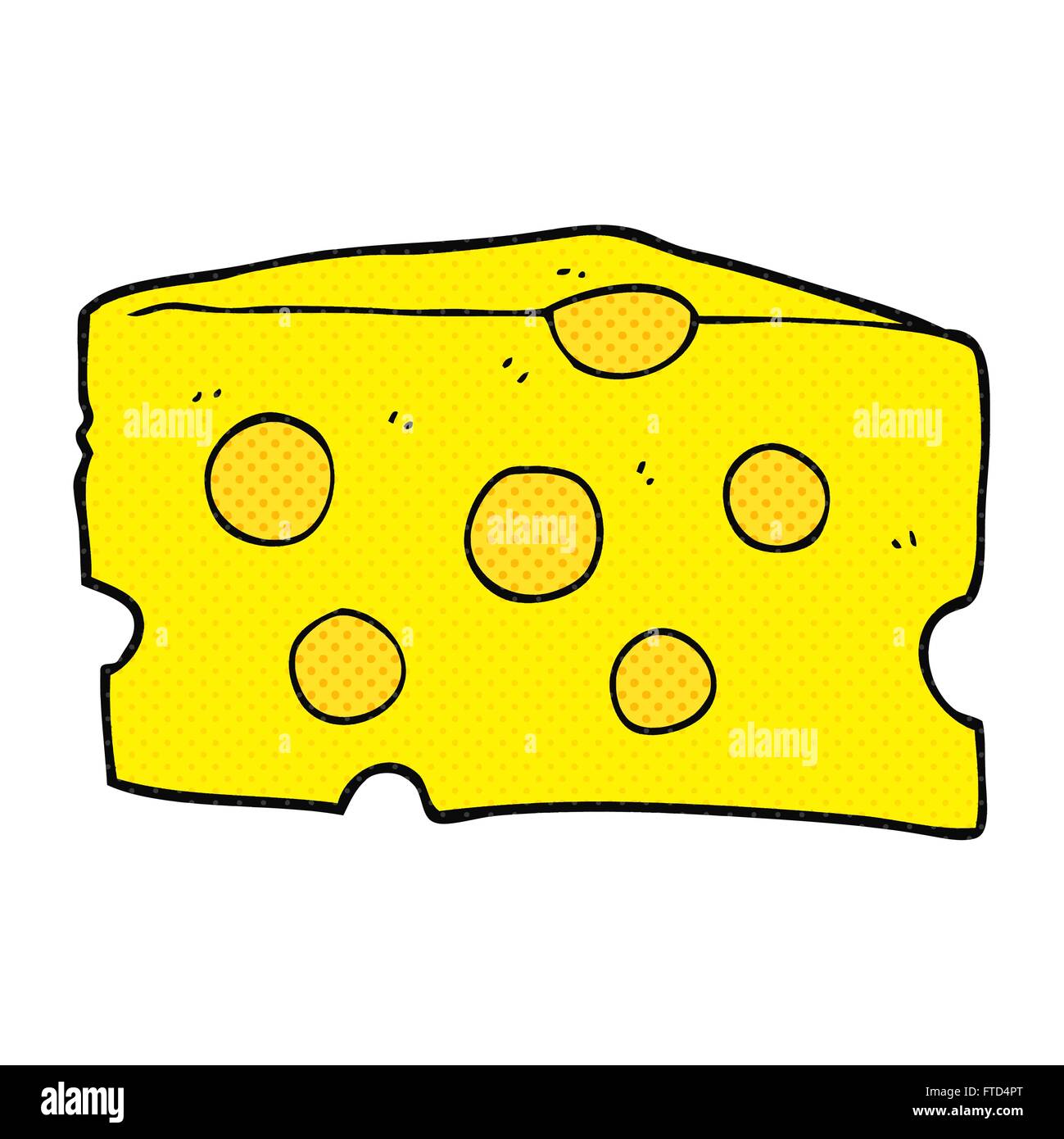 freehand drawn cartoon cheese Stock Vector Image & Art - Alamy