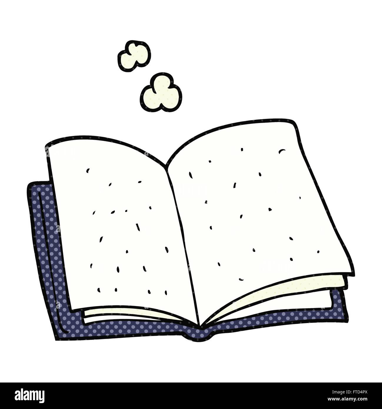 freehand drawn cartoon book Stock Vector Image & Art - Alamy