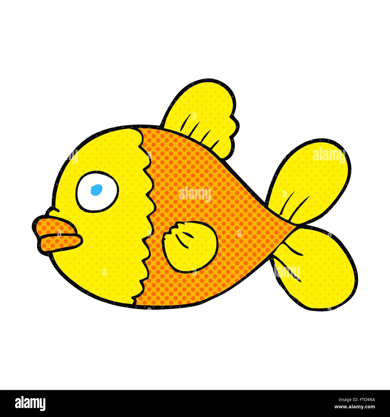 freehand drawn cartoon fish Stock Vector Image & Art - Alamy