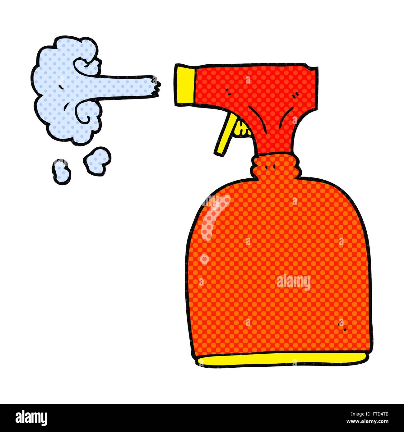 freehand drawn cartoon spray bottle Stock Vector Image & Art - Alamy