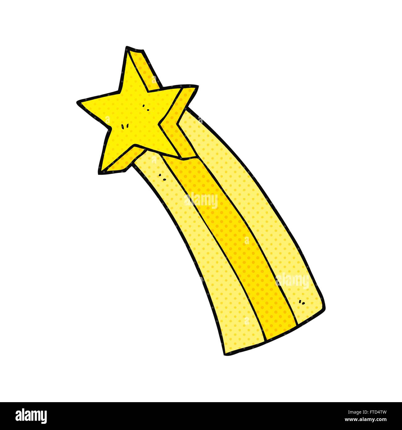 freehand drawn cartoon shooting star Stock Vector Image & Art - Alamy