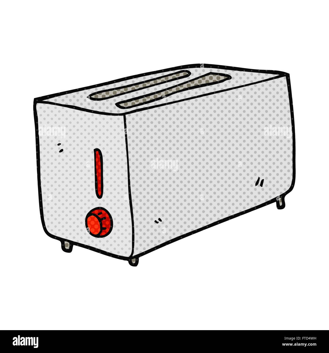 freehand drawn cartoon toaster Stock Vector Image & Art - Alamy