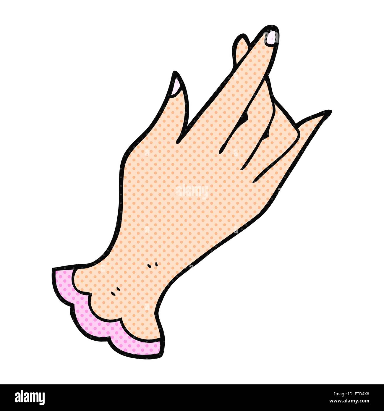 freehand drawn cartoon hand Stock Vector Image & Art - Alamy