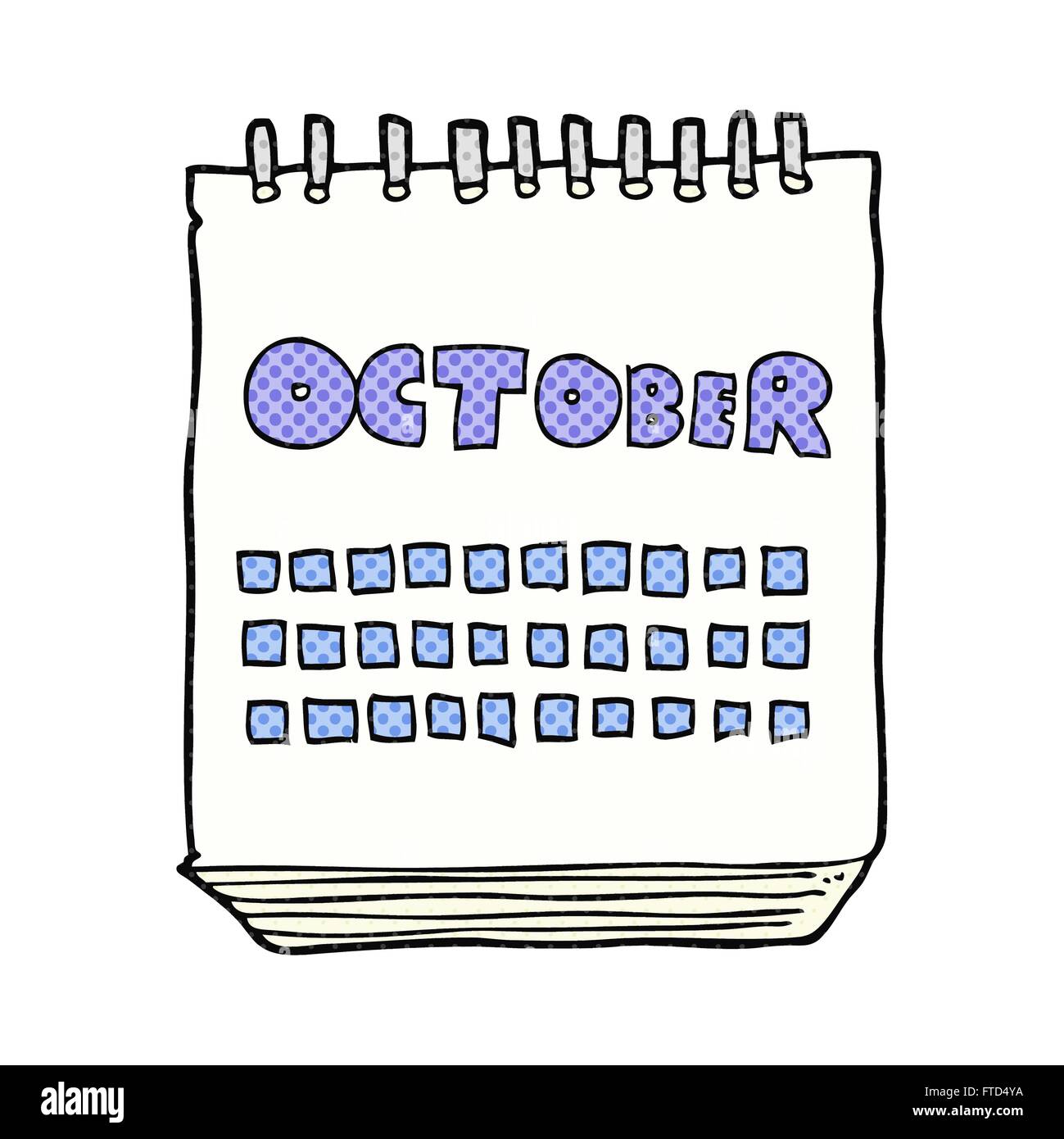 October Month Clipart