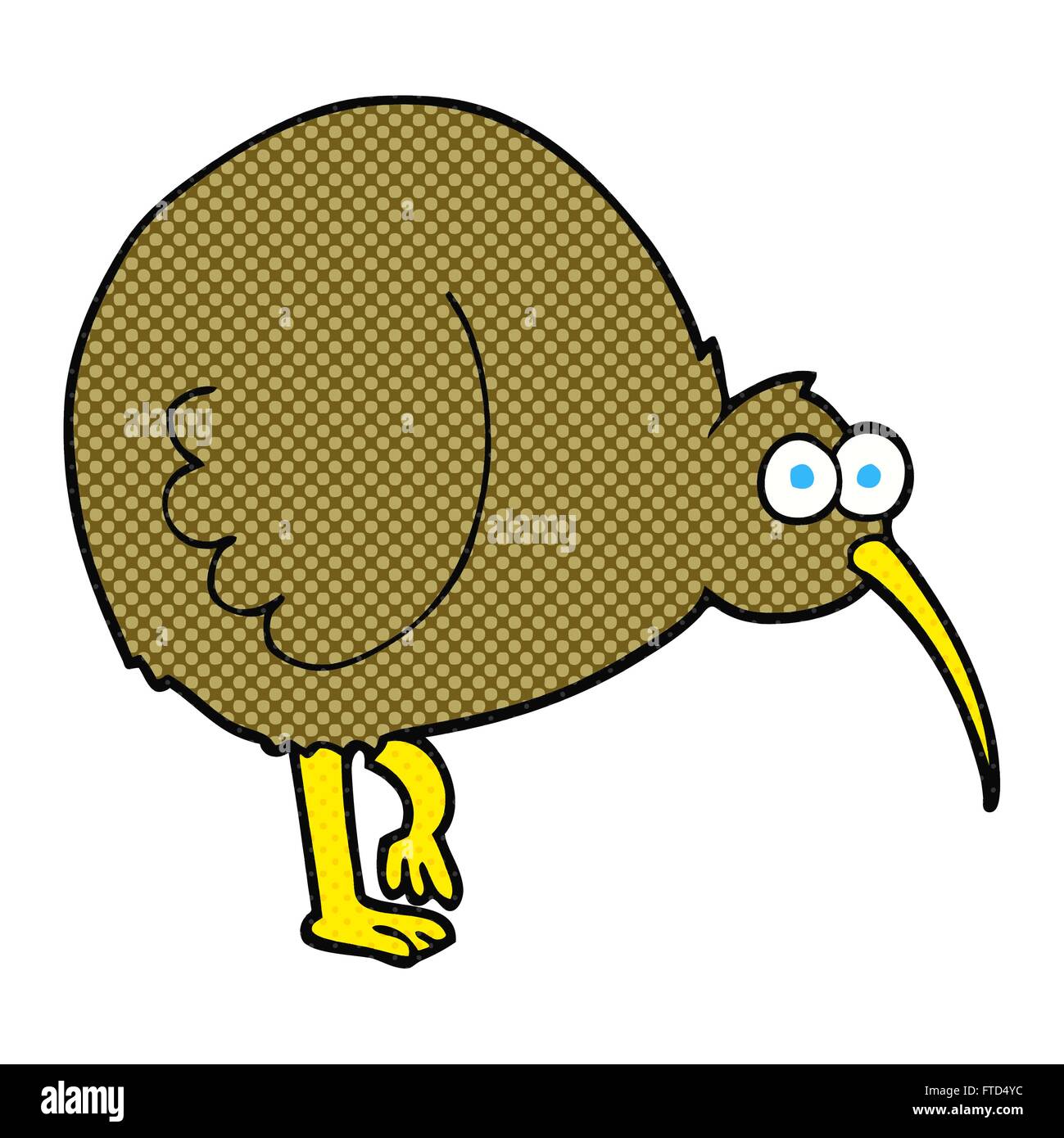 freehand drawn cartoon kiwi bird Stock Vector Image & Art - Alamy