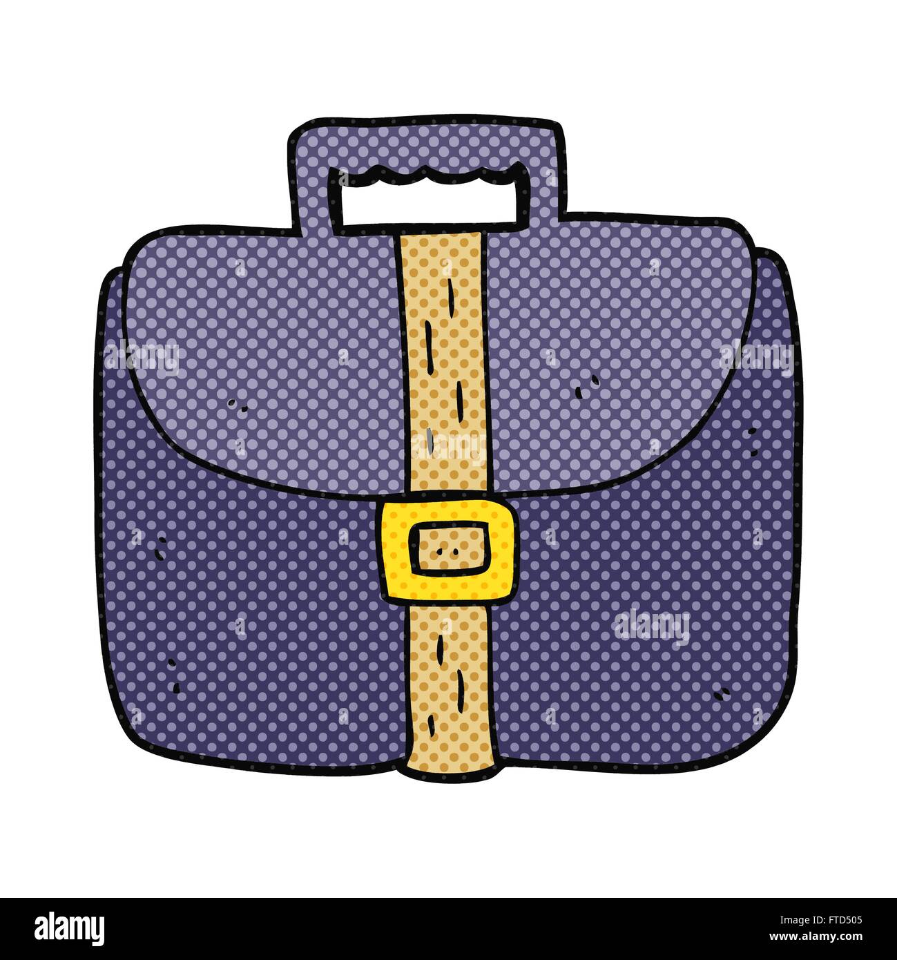 freehand drawn cartoon briefcase Stock Vector Image & Art - Alamy