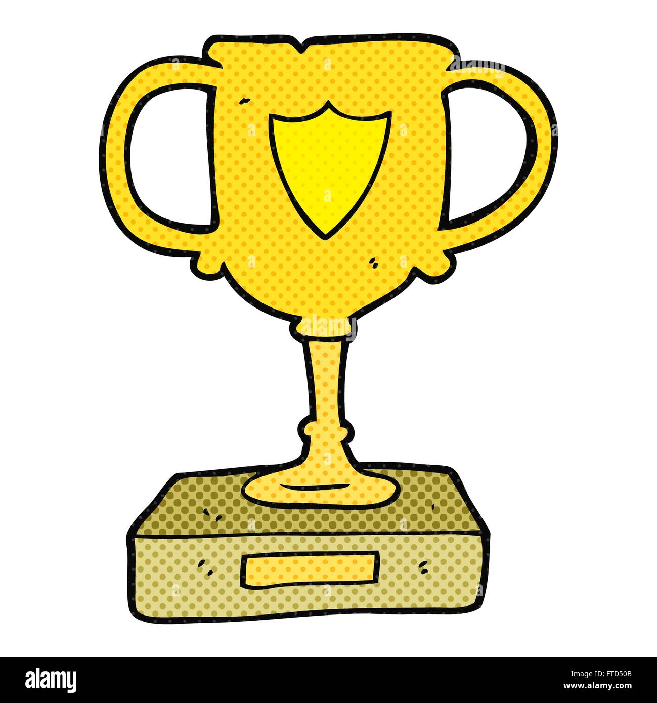 freehand drawn cartoon trophy Stock Vector Image & Art - Alamy