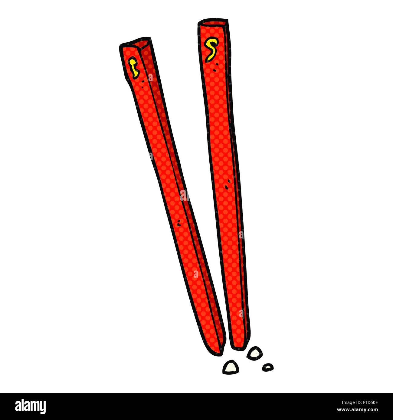 freehand drawn cartoon chopsticks Stock Vector Image & Art - Alamy