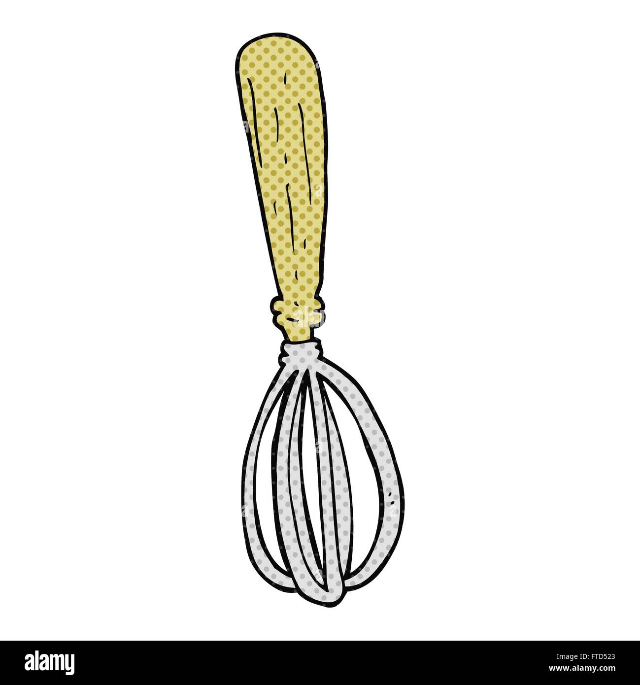 freehand drawn cartoon whisk Stock Vector Image & Art - Alamy