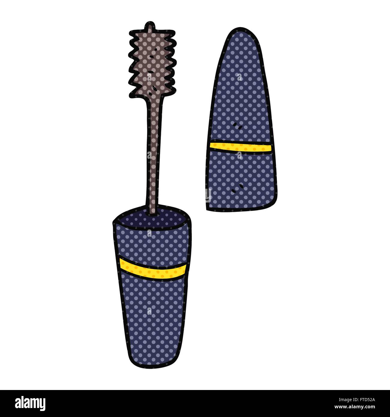 freehand drawn cartoon mascara Stock Vector Image & Art - Alamy