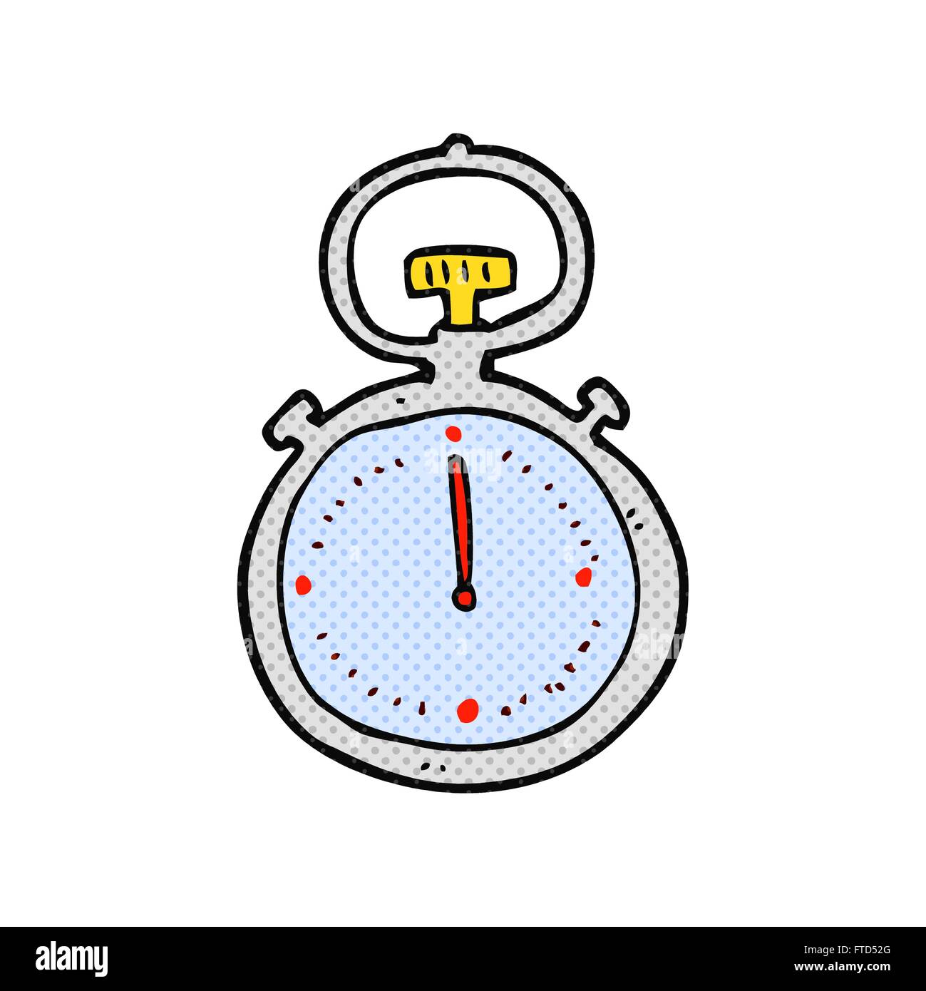 freehand drawn cartoon stop watch Stock Vector Image & Art - Alamy