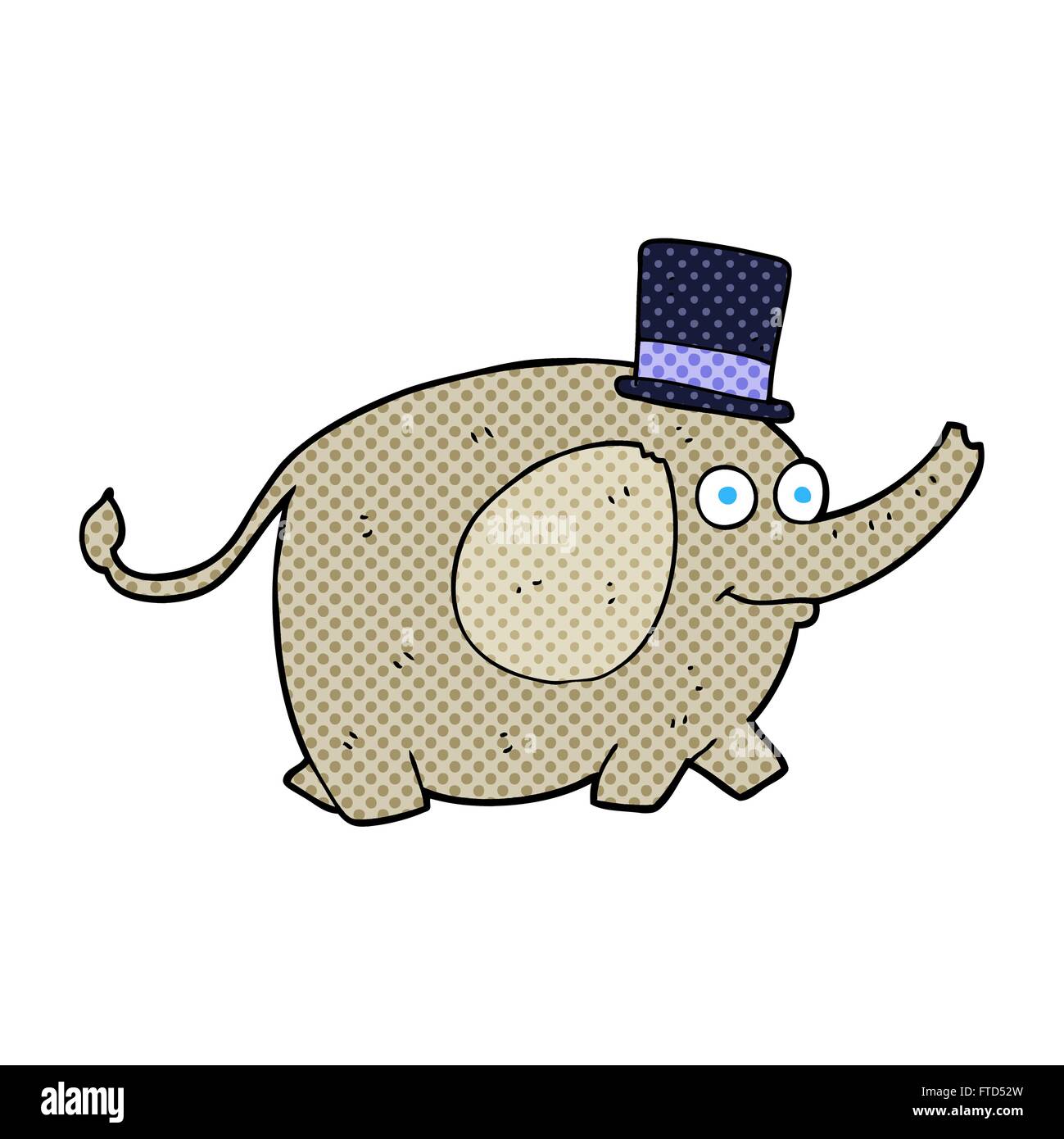 freehand drawn cartoon elephant Stock Vector Image & Art - Alamy