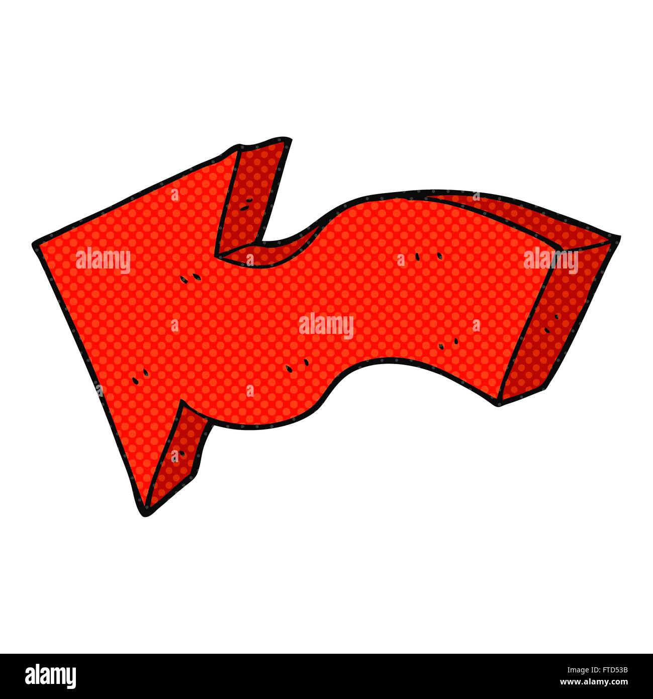 freehand drawn cartoon pointing arrow Stock Vector Image & Art - Alamy
