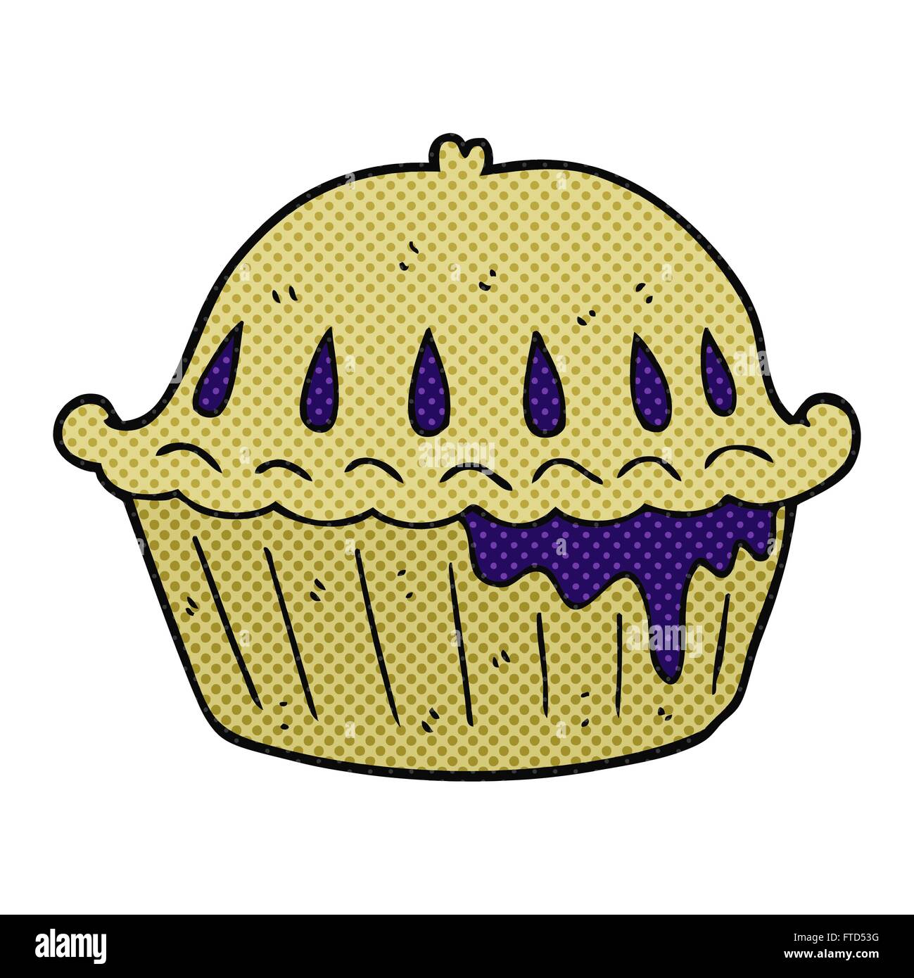 freehand drawn cartoon pie Stock Vector Image & Art - Alamy