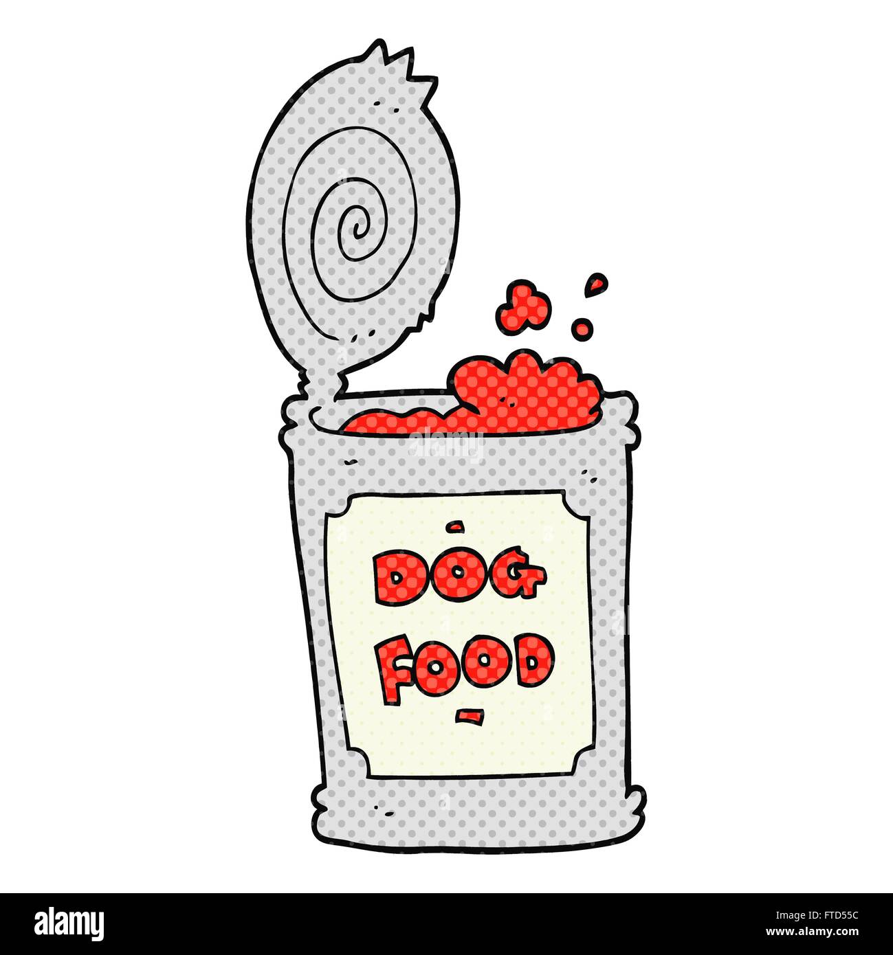 freehand drawn cartoon dog food Stock Vector Image & Art - Alamy