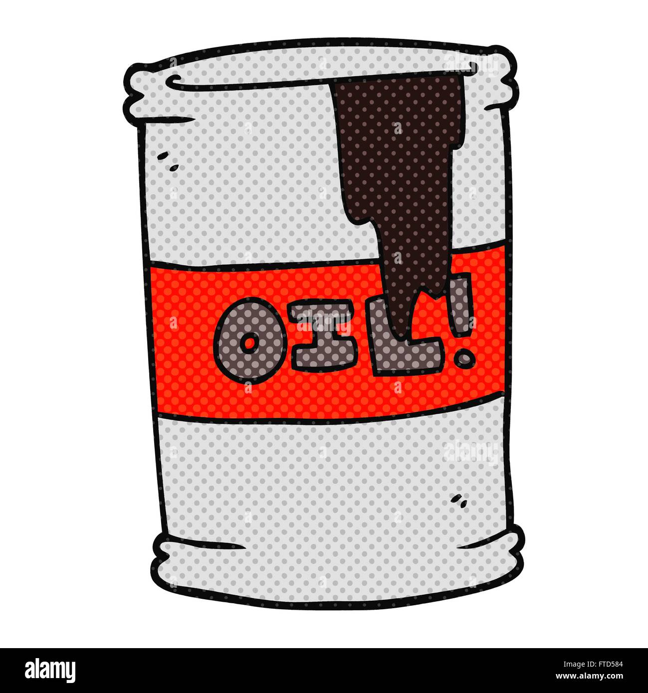 Freehand drawn cartoon oil Stock Vector Images - Alamy