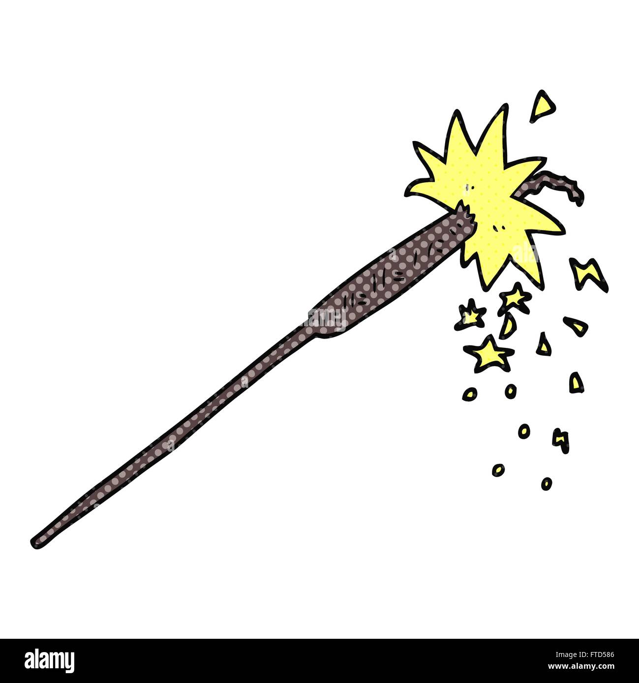 freehand drawn cartoon sparkler Stock Vector Image & Art - Alamy