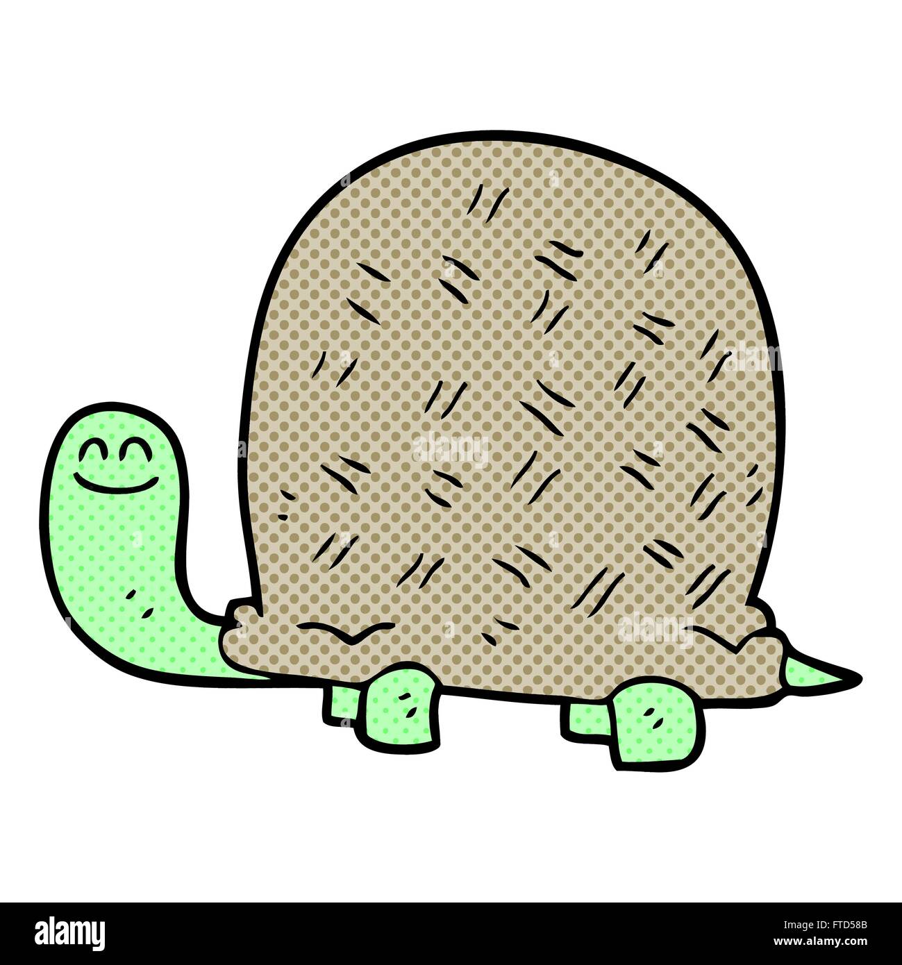 freehand drawn cartoon tortoise Stock Vector Image & Art - Alamy