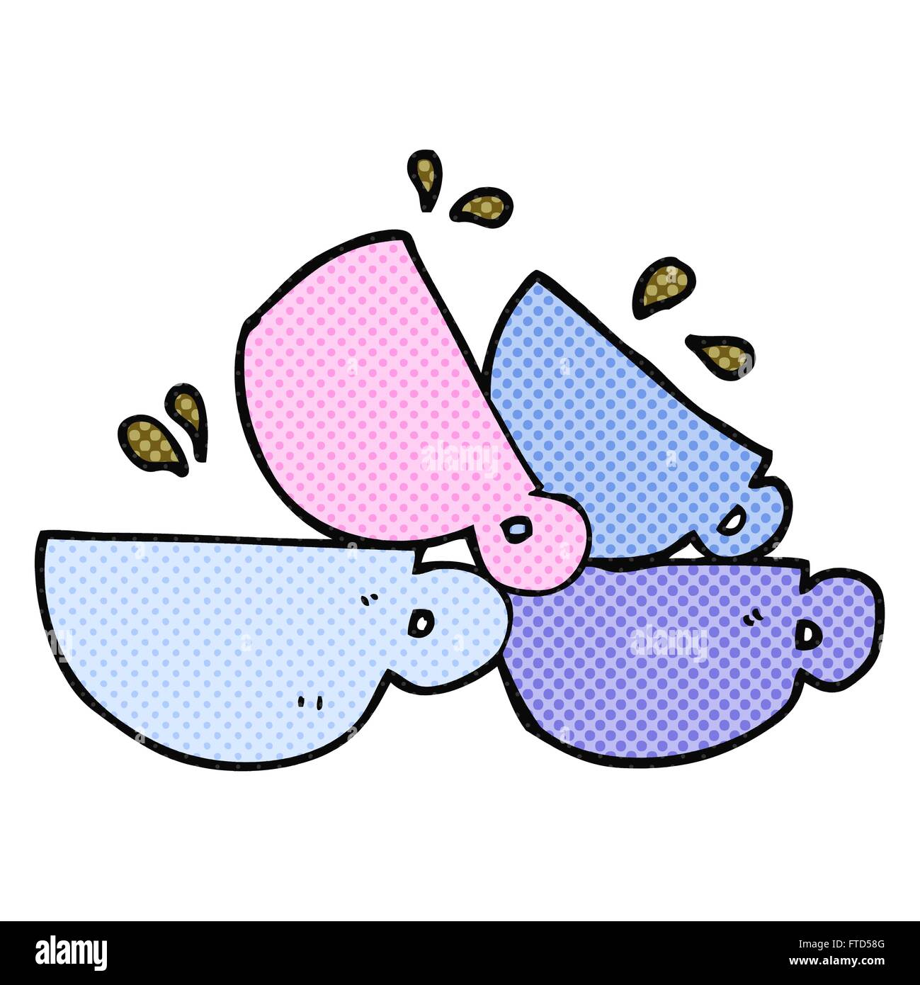 freehand drawn cartoon coffee cups Stock Vector Image & Art - Alamy