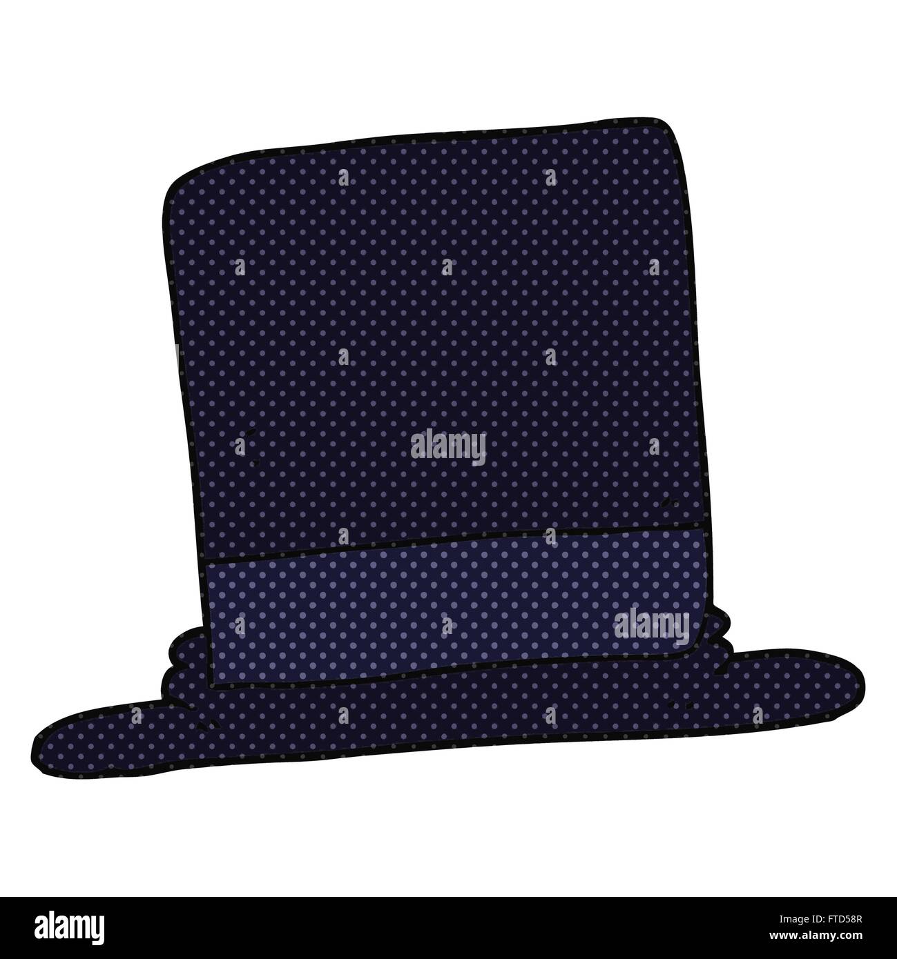 freehand drawn cartoon top hat Stock Vector Image & Art - Alamy