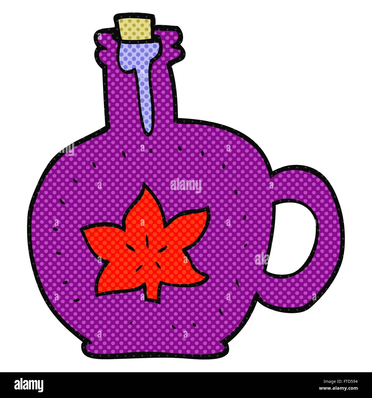 freehand drawn cartoon maple syrup Stock Vector Image & Art - Alamy