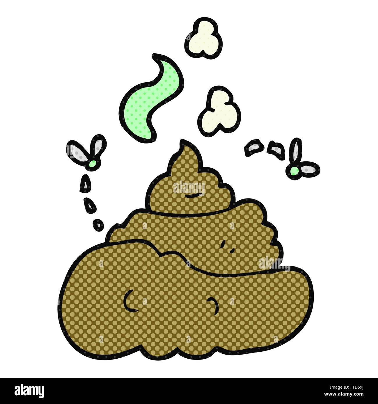 freehand drawn cartoon gross poop Stock Vector Image & Art - Alamy