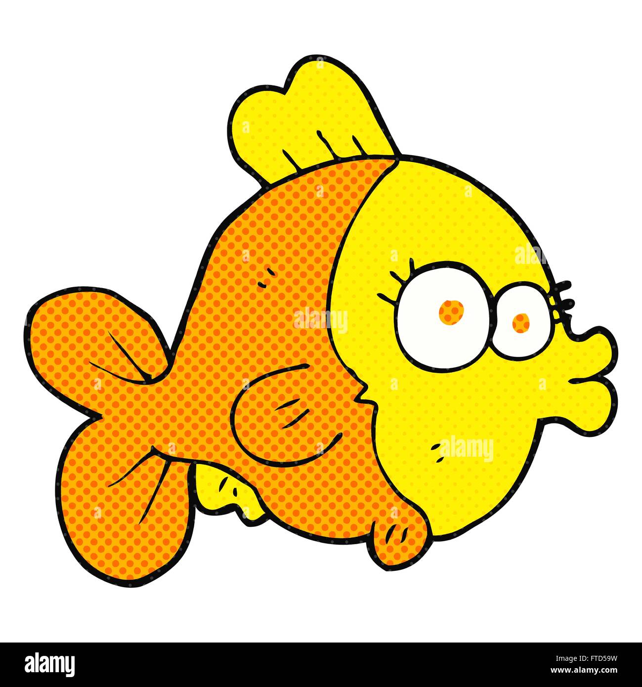 funny freehand drawn cartoon fish Stock Vector Image & Art - Alamy
