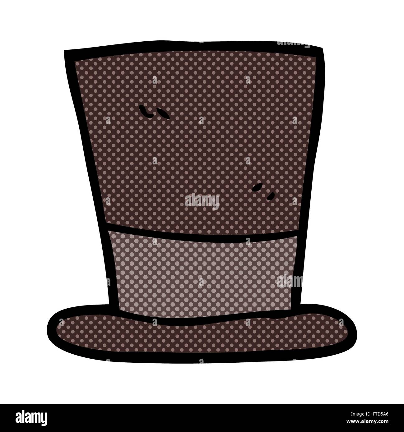 freehand drawn cartoon top hat Stock Vector Image & Art - Alamy