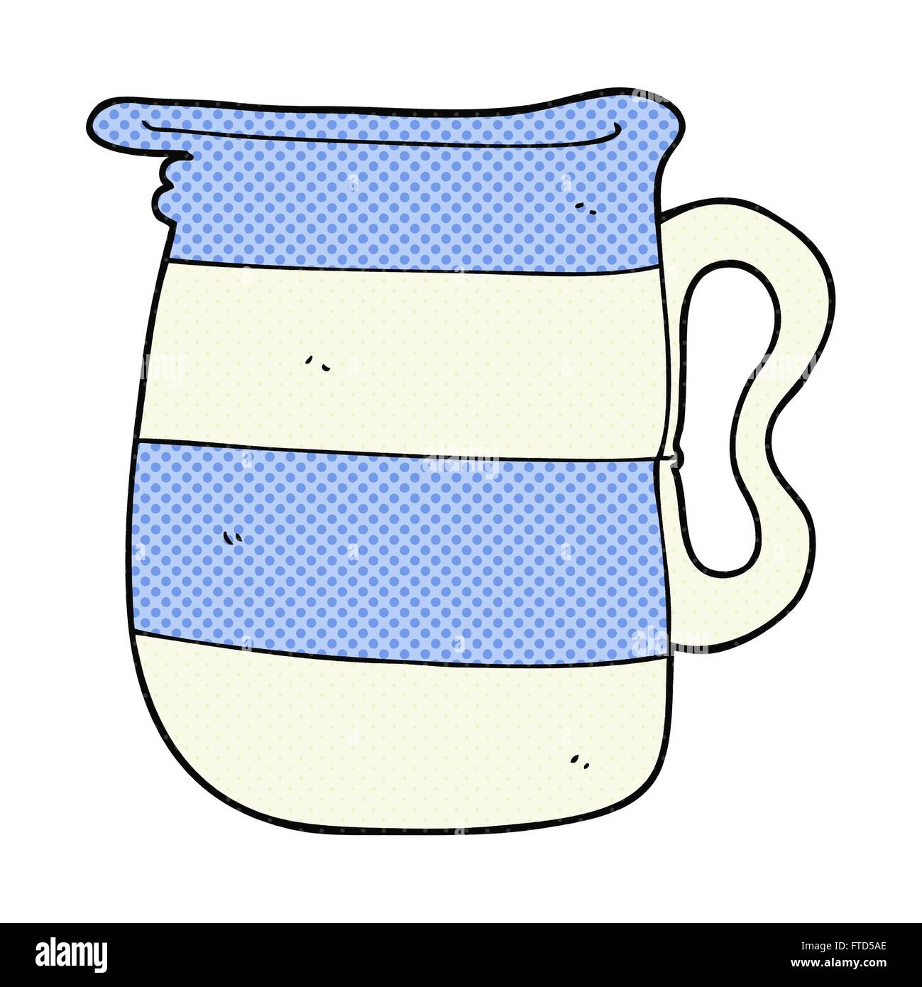freehand drawn cartoon milk jug Stock Vector Image & Art - Alamy