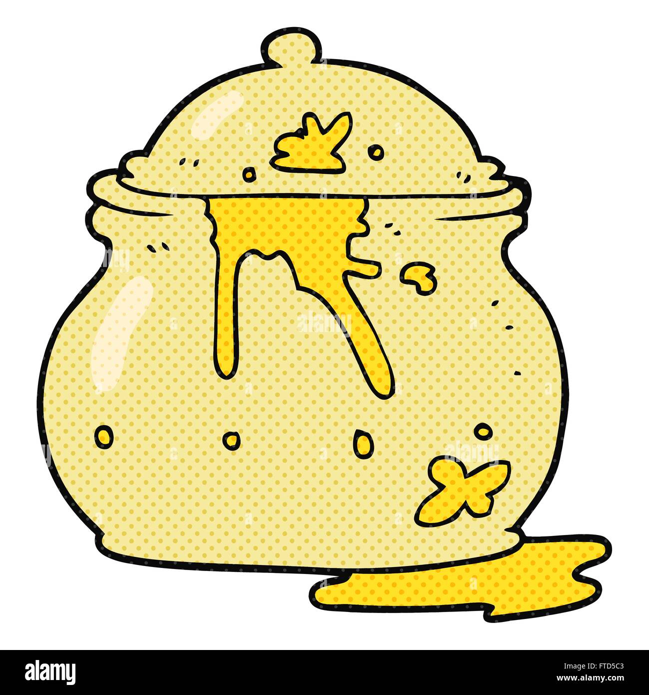 The mustard pot Stock Vector Images - Alamy