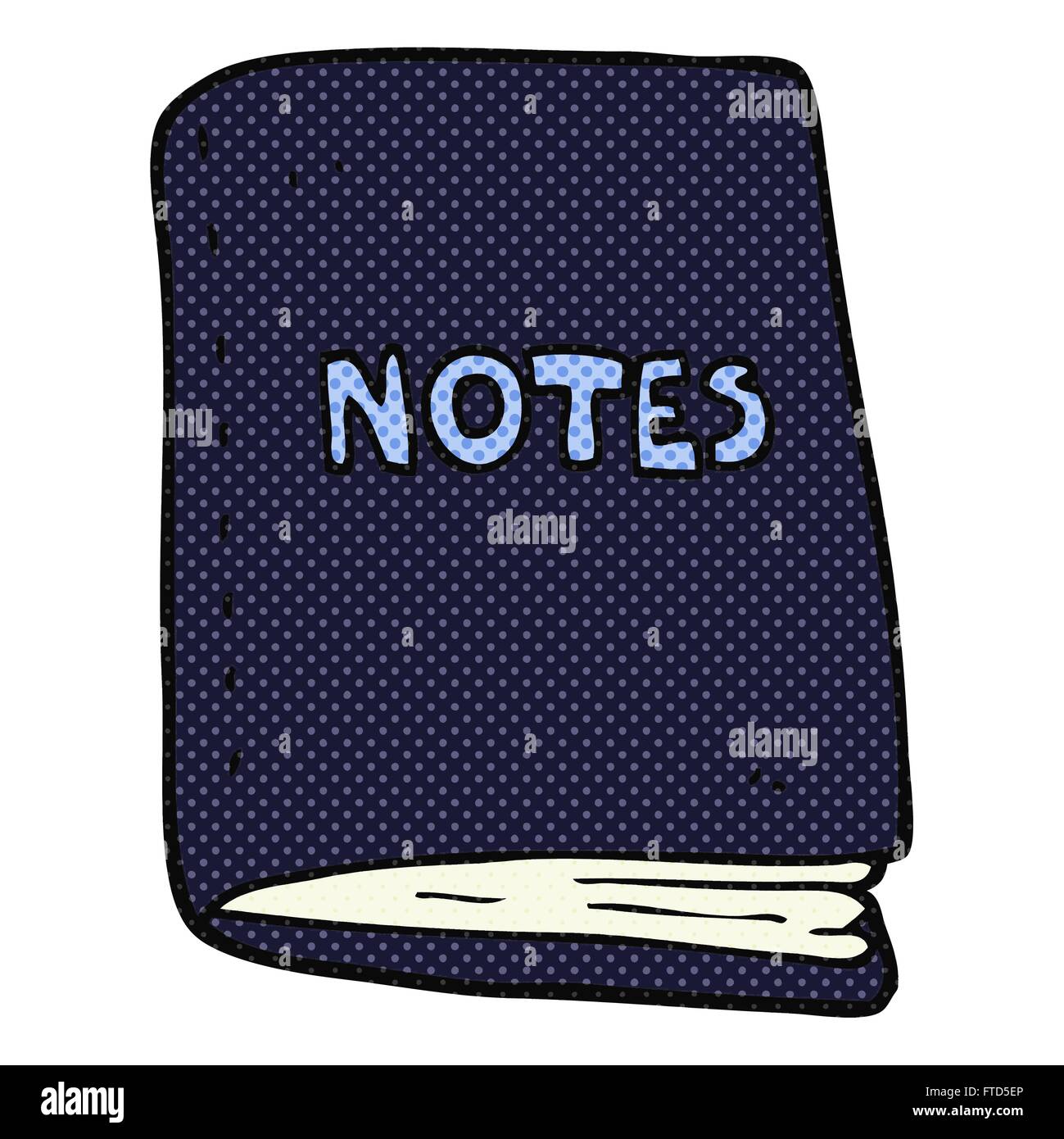 freehand drawn cartoon note book Stock Vector Image & Art - Alamy