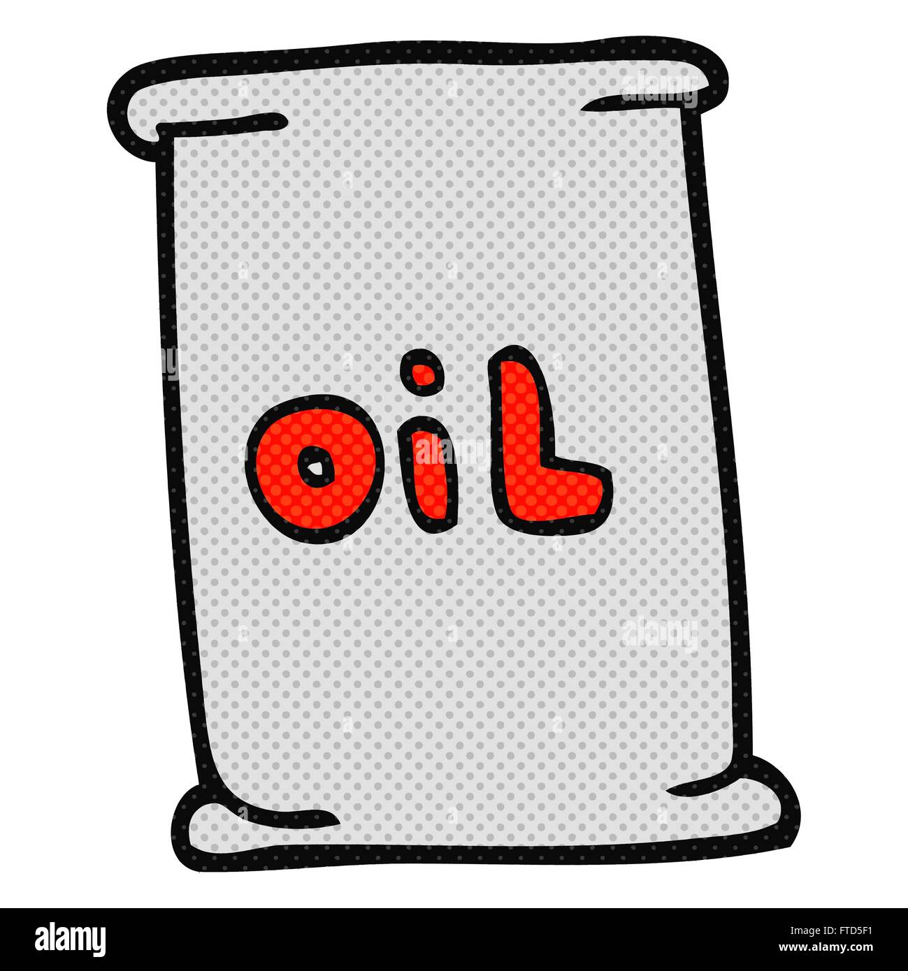 freehand drawn cartoon oil drum Stock Vector Image & Art - Alamy