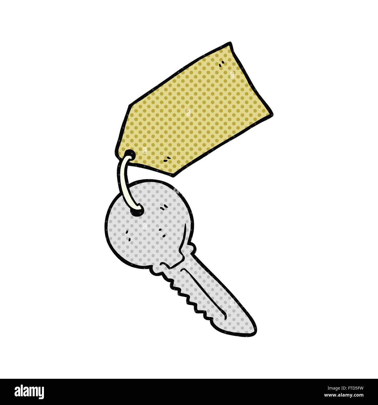 Key tag clipart hi-res stock photography and images - Alamy
