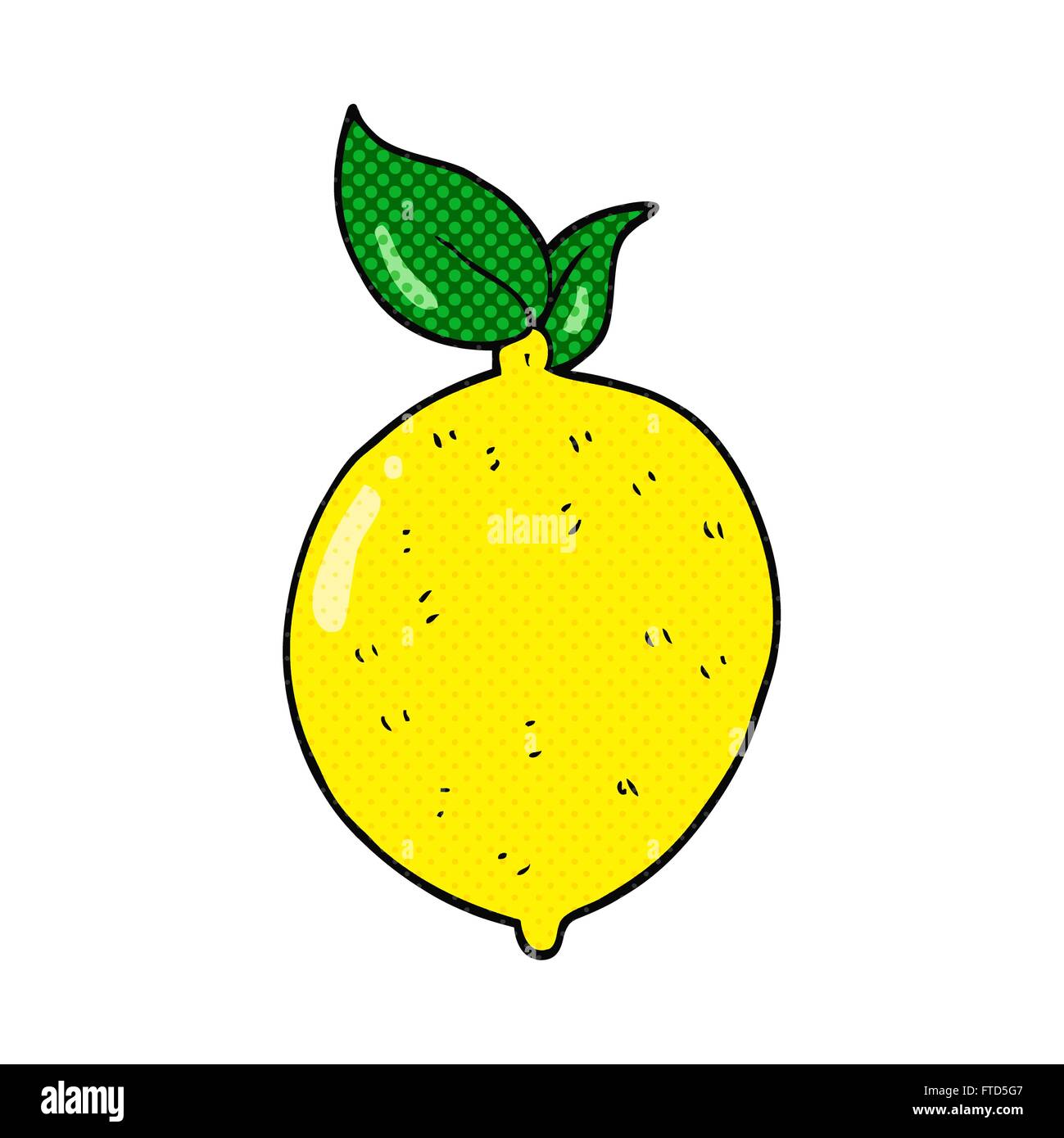 freehand drawn cartoon lemon Stock Vector Image & Art - Alamy