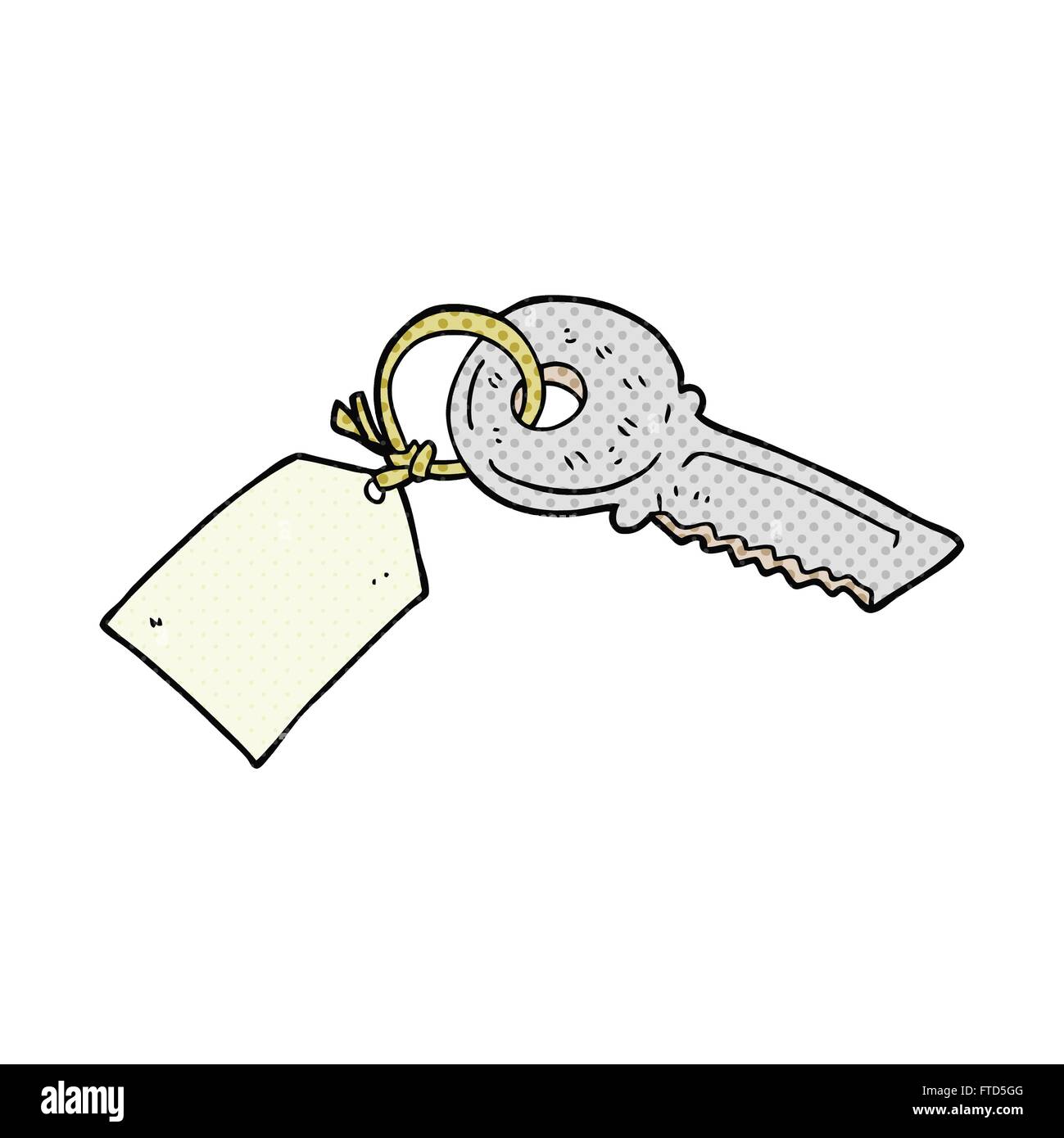 Key tag clipart hi-res stock photography and images - Alamy