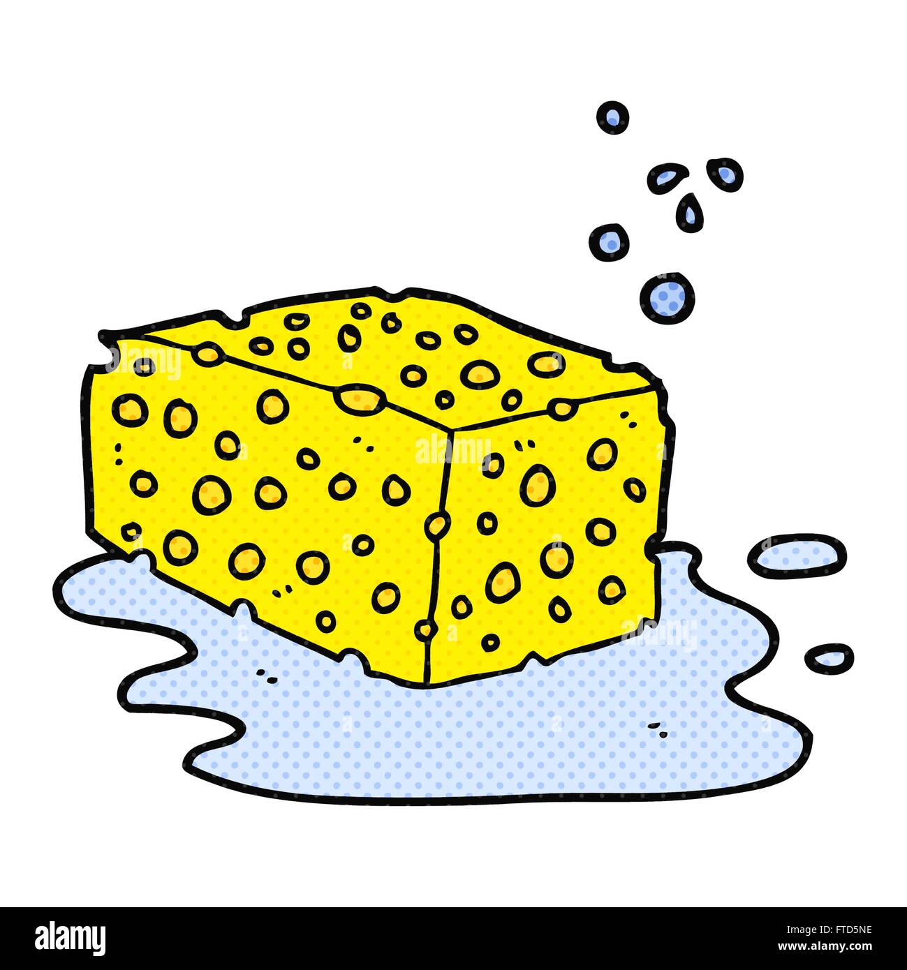 freehand drawn cartoon sponge Stock Vector Image & Art - Alamy