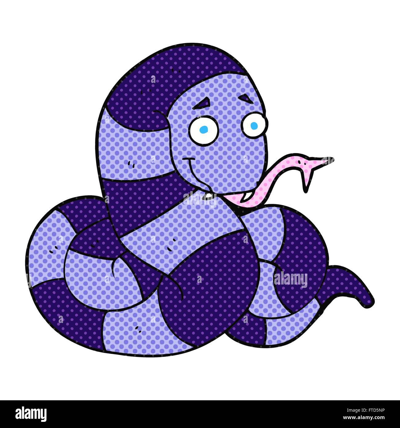 freehand drawn cartoon snake Stock Vector Image & Art - Alamy