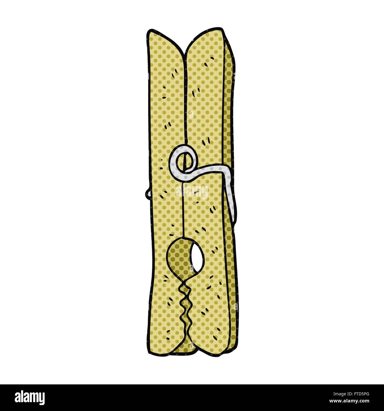 freehand drawn cartoon peg Stock Vector Image & Art - Alamy