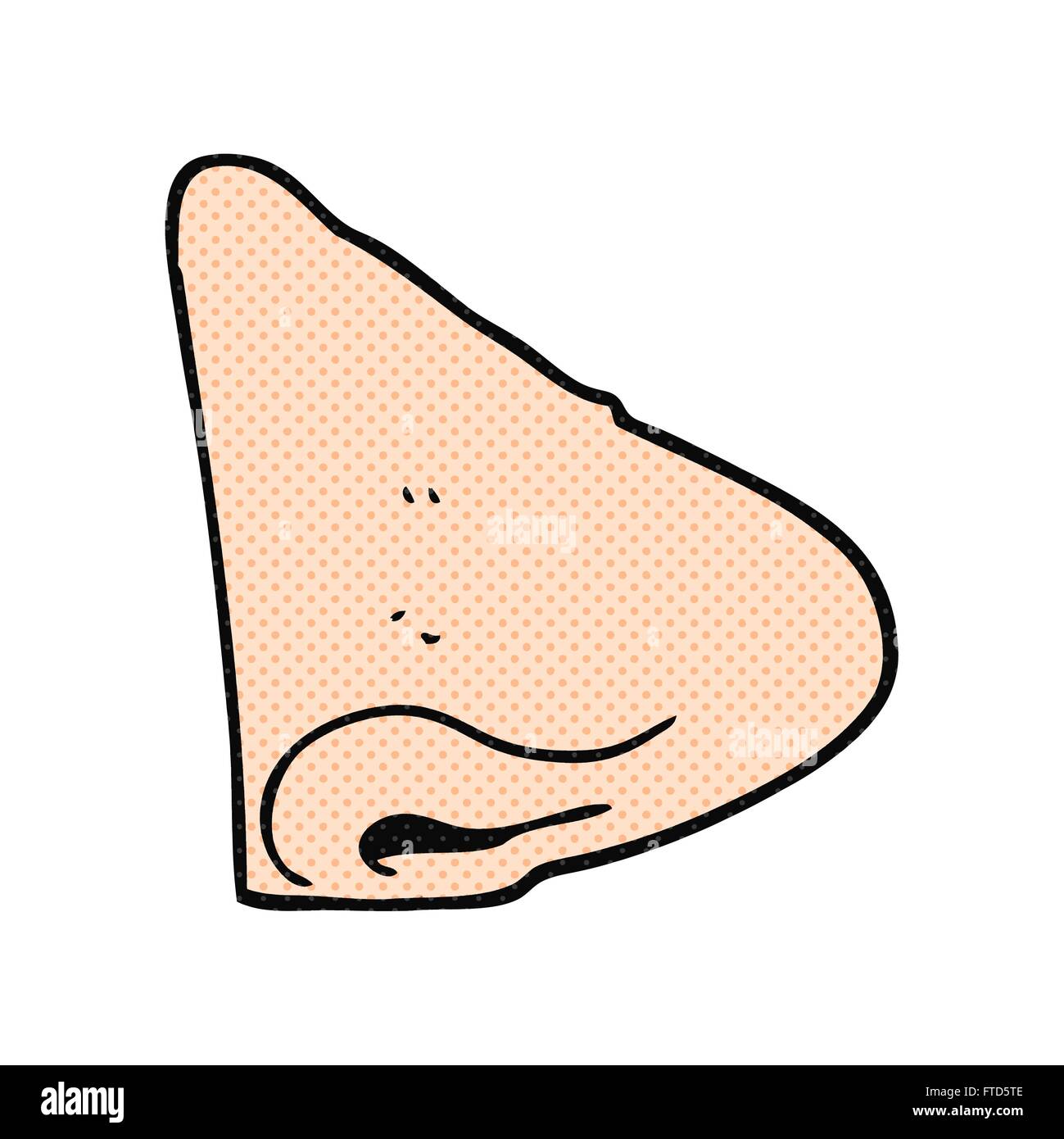 freehand drawn cartoon nose Stock Vector Image & Art - Alamy