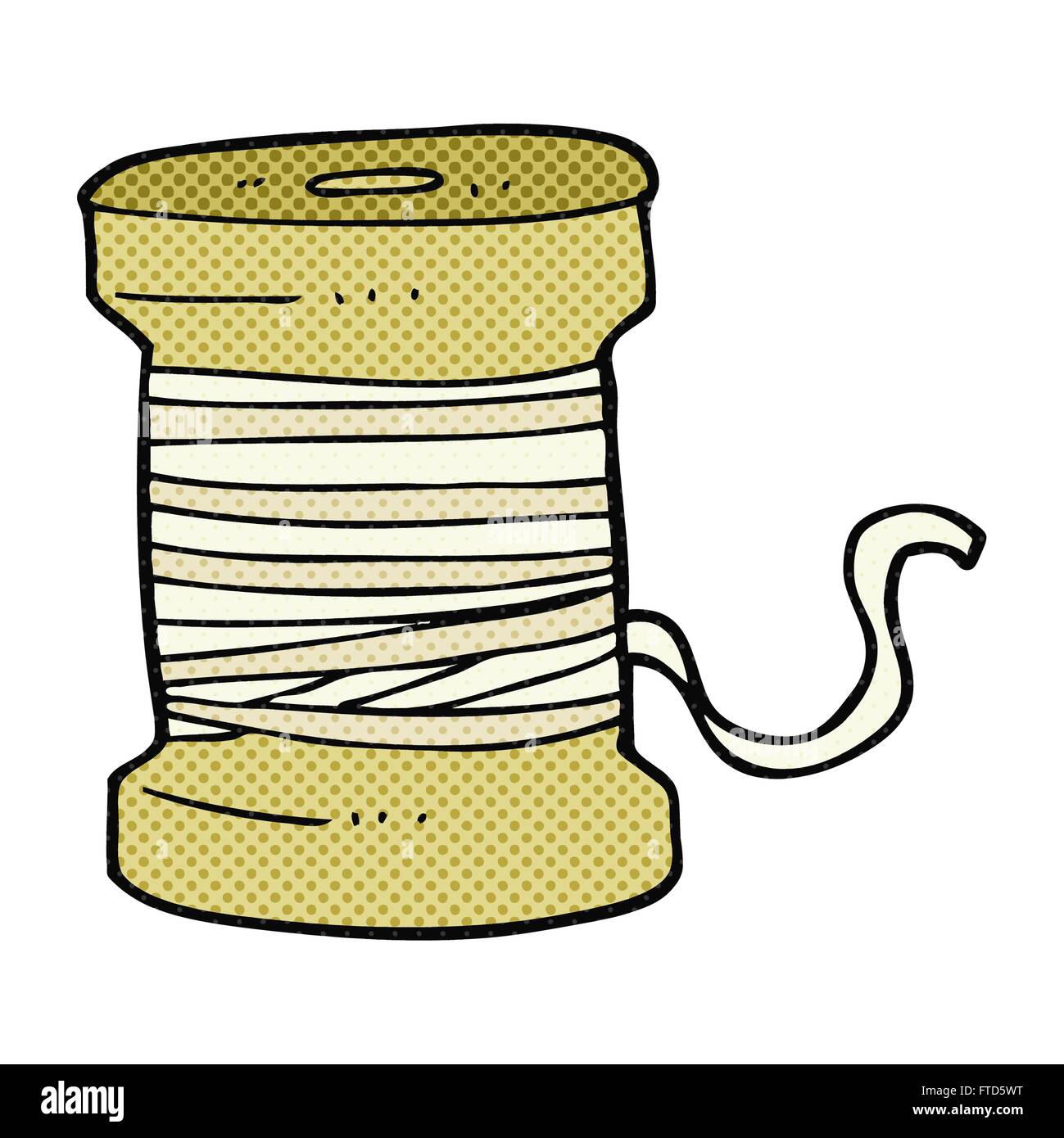 freehand drawn cartoon thread Stock Vector Image & Art - Alamy