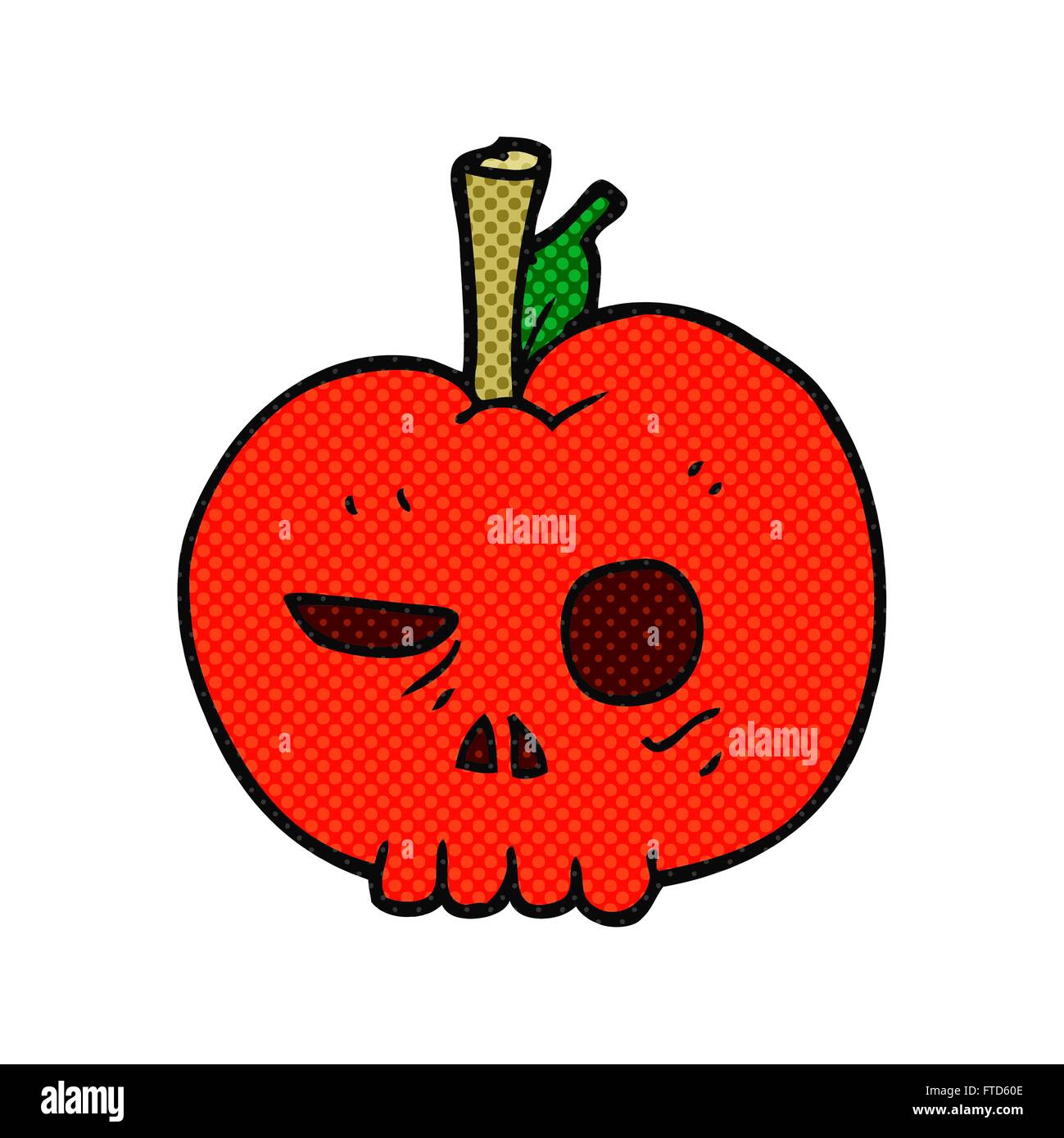 Scary food apple Cut Out Stock Images & Pictures - Alamy