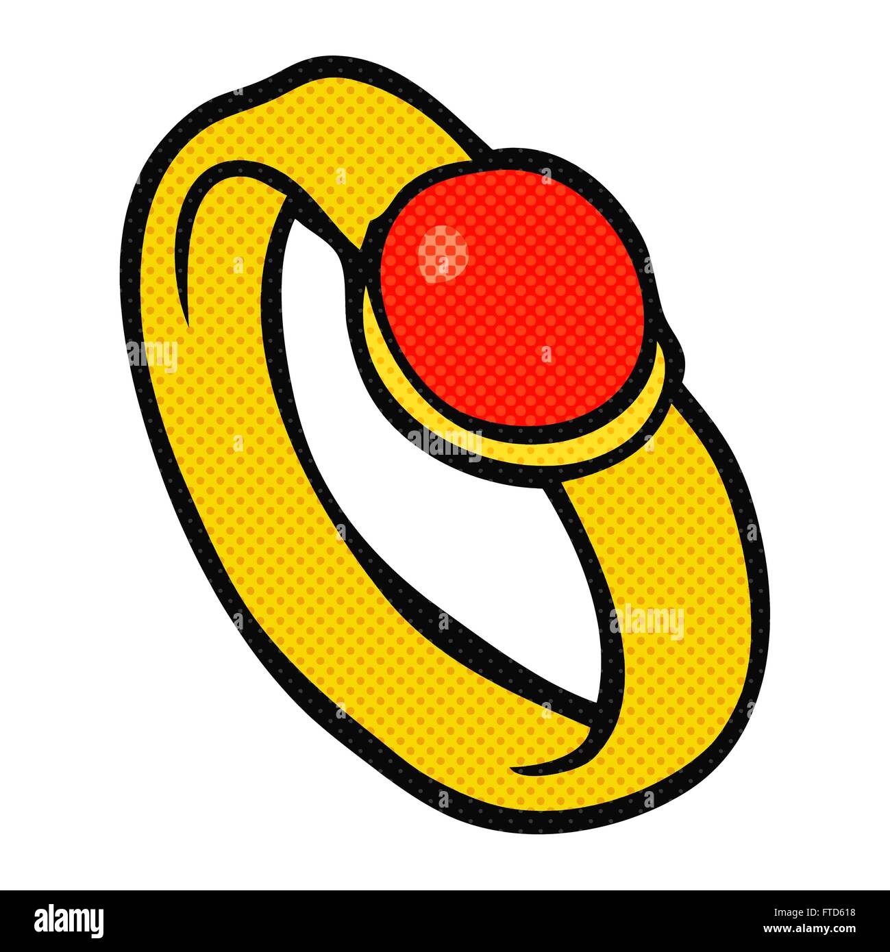 freehand drawn cartoon ring Stock Vector Image & Art - Alamy