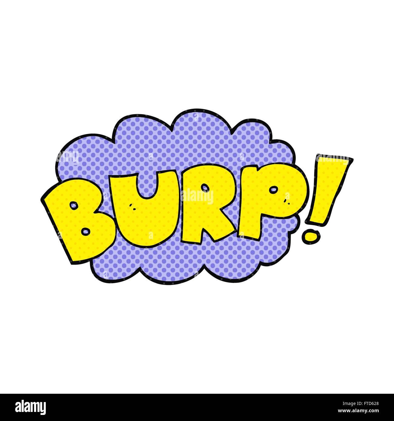 Burp cartoon hi-res stock photography and images - Alamy