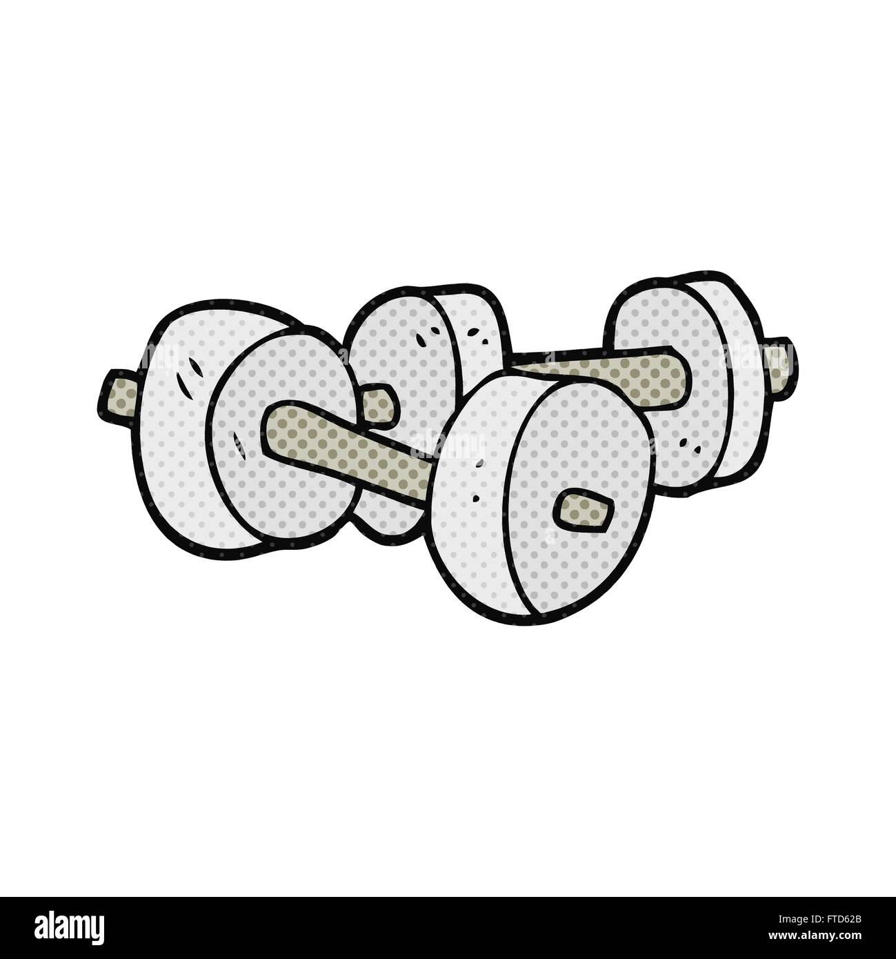 Dumbbells doodle drawing hi-res stock photography and images - Alamy