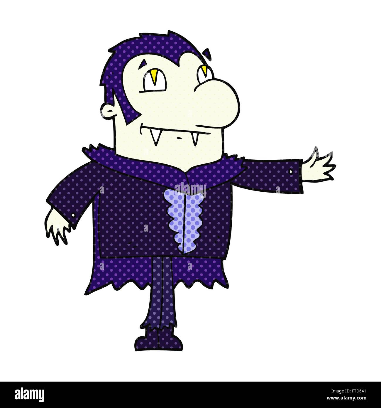 freehand drawn cartoon vampire Stock Vector Image & Art - Alamy