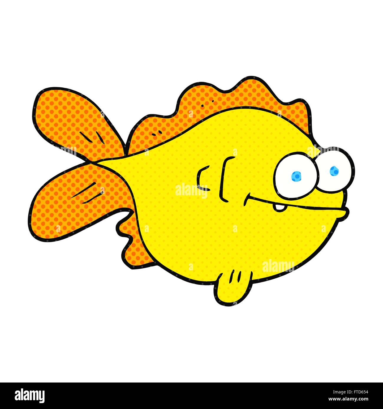 freehand drawn cartoon fish Stock Vector Image & Art - Alamy